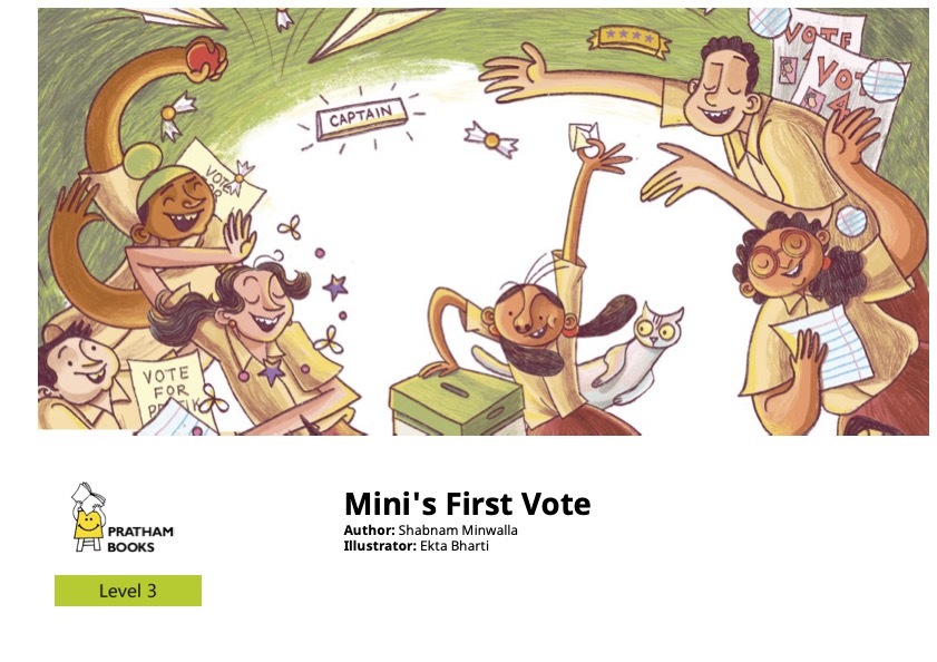 Read Kids Book ‘Mini's First Vote’ Online | Subscribe & Download App ...