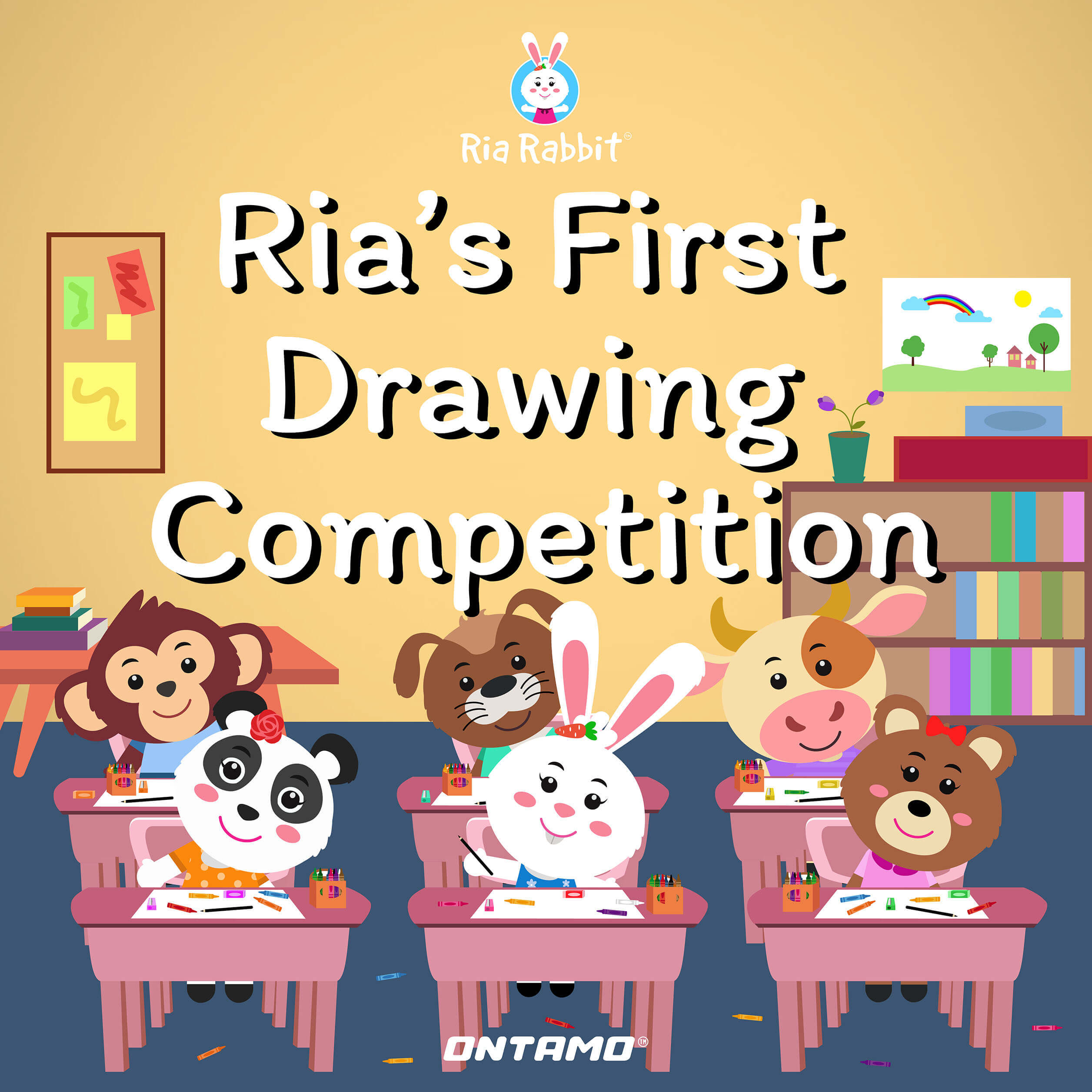 Read Kids Book ‘Ria's First Drawing Competition’ Online | Subscribe ...